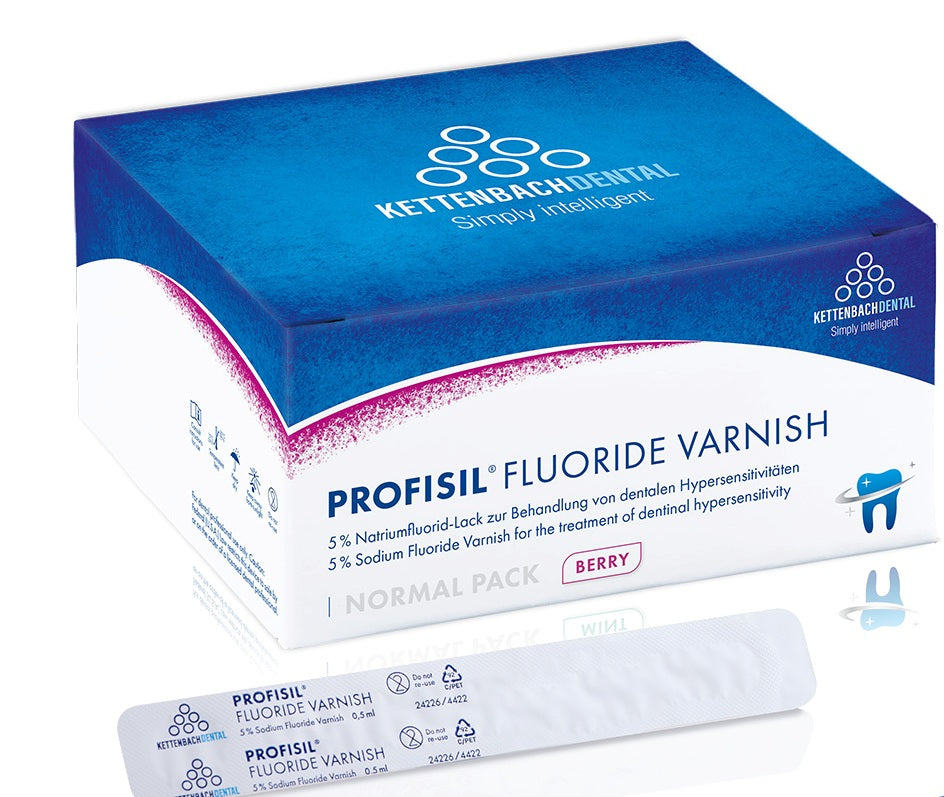 AKT14804 Profisil Fluoride Varnish (Berry Normal pack) - 50 x 0.5 ml ...