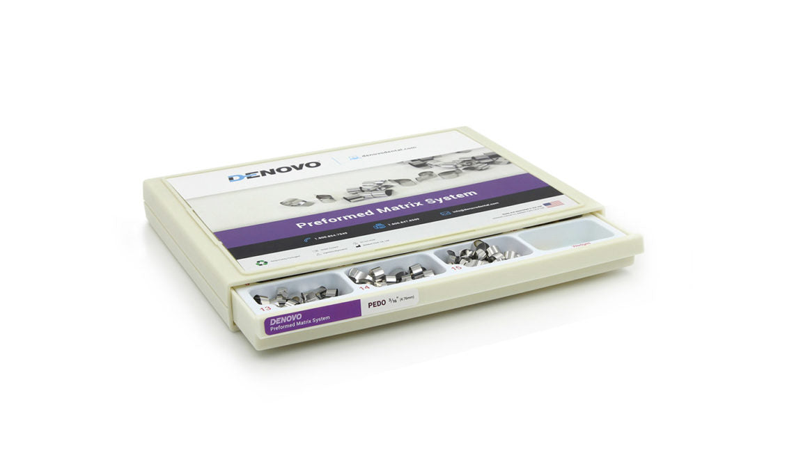 Professional Matrix Band Kit - Pedo 3/16" – The Paediatric Dental Company