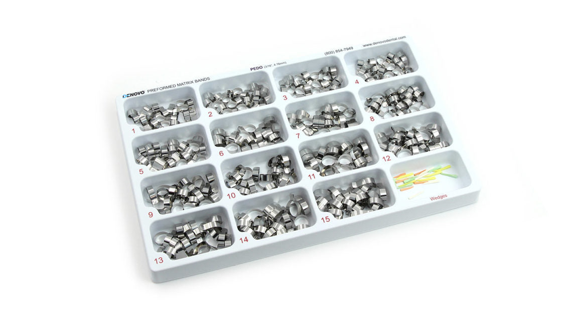 Professional Matrix Band Kit - Pedo 3/16" – The Paediatric Dental Company